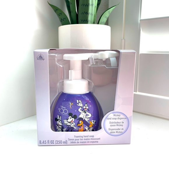 Disney | Bath | New Disney 0th Anniversary Foaming Hand Soap Dispenser ...